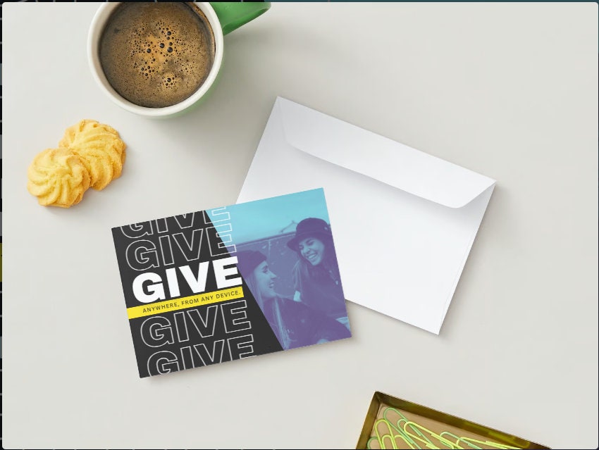 Editable Canva Church Giving Card Customizable Designs, - Etsy