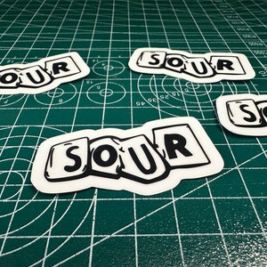 2in X 1in Olivia Rodrigo SOUR Sticker - Etsy