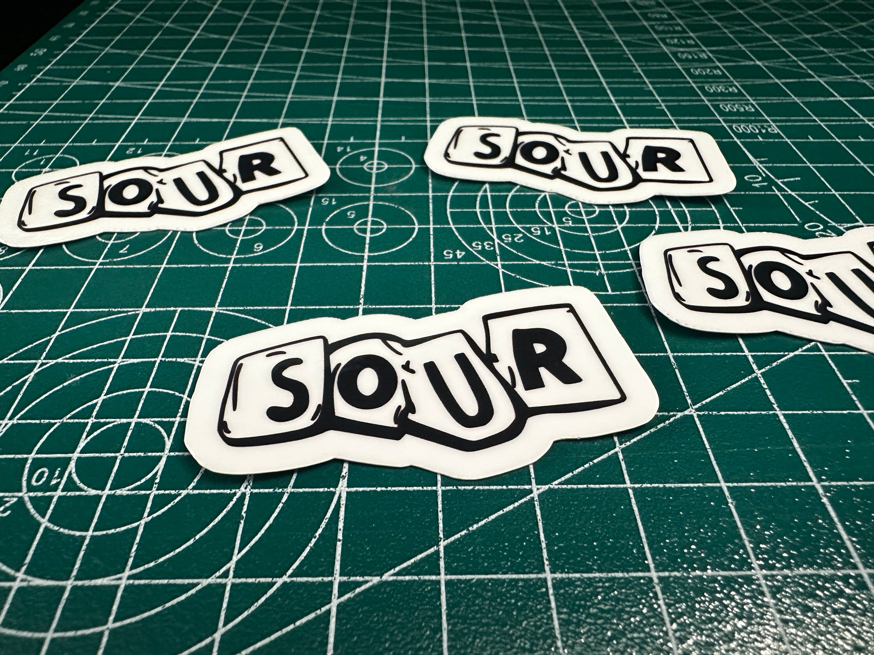 2in X 1in Olivia Rodrigo SOUR Sticker - Etsy