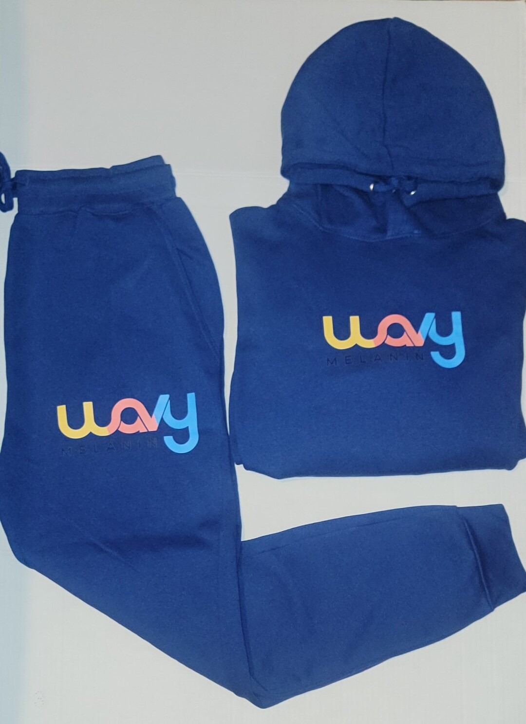 Wavy Melanin in Sweat Suit - Etsy