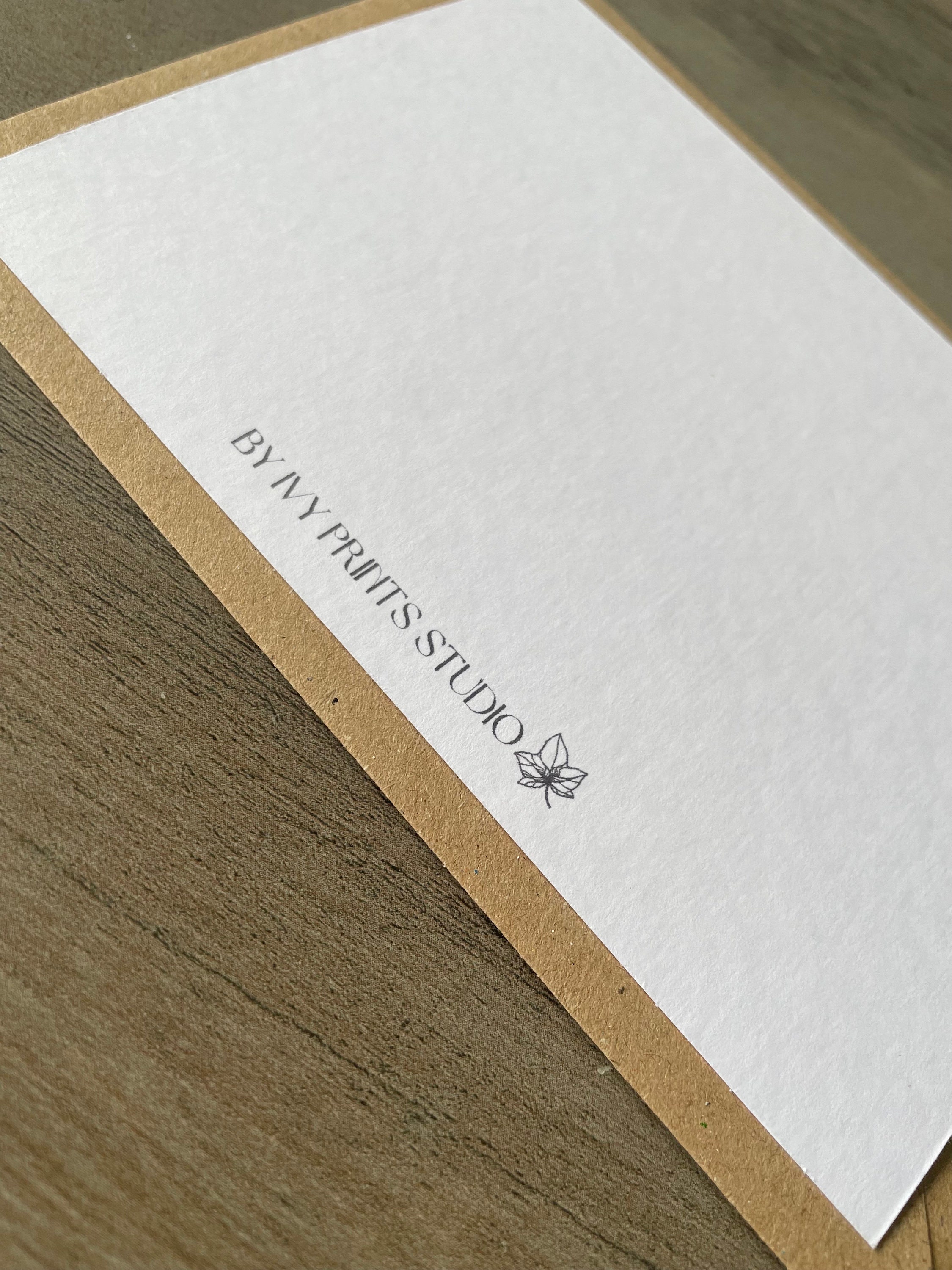 I’m so Proud of You Card, Simple Note Card, Postcard Style Note Card - Etsy