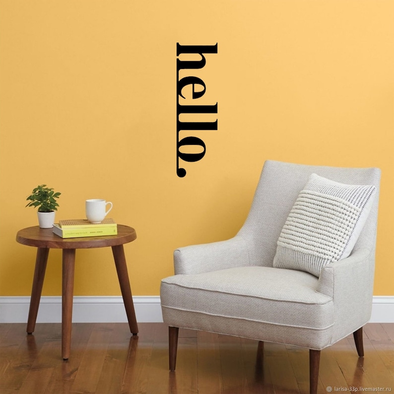 Metal Hello Front Door Sign, Front Porch Decor, Hello Porch Sign, Metal ...