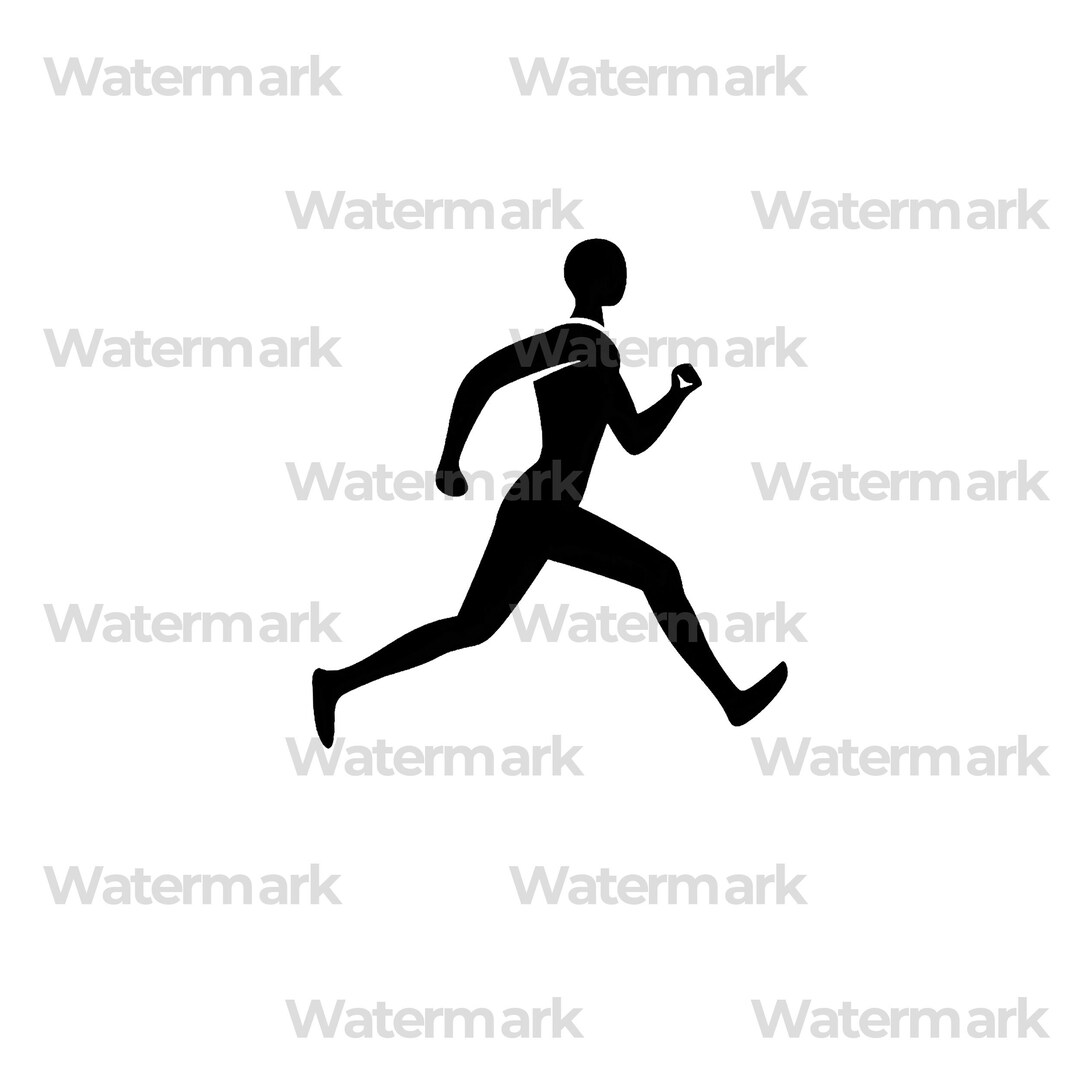Running Figure Icon PNG - Etsy