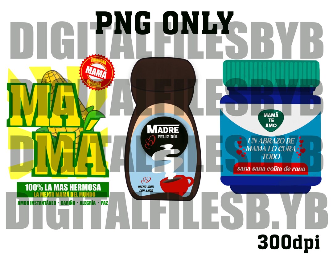 Mama Guerrera Mexican Mothers Day Nescafe, Mama Maseca PNG Mothers Day ...