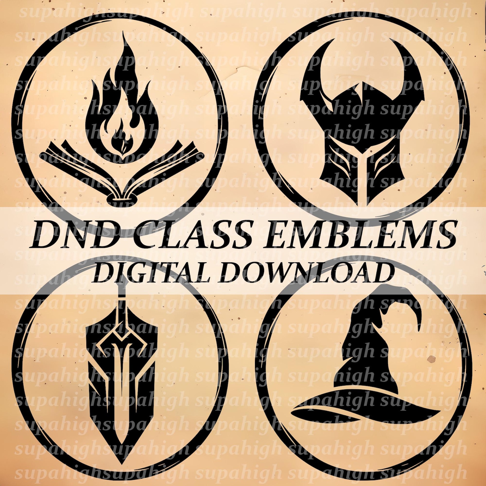 12 Dnd Class Emblems Png Svg Png Transparent Background,dnd Class ...
