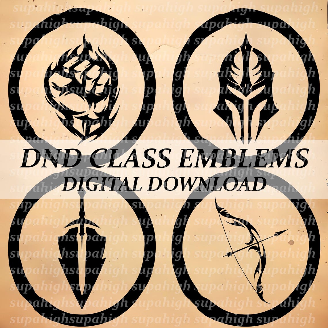 Dnd Class Emblems Png Svg Png Transparent Background, Dnd Class Symbol ...