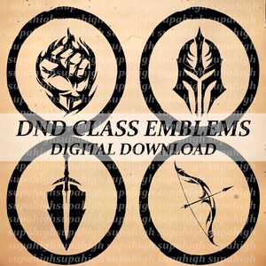 Dnd Class Emblems Png Svg Png Transparent Background, Dnd Class Symbol ...