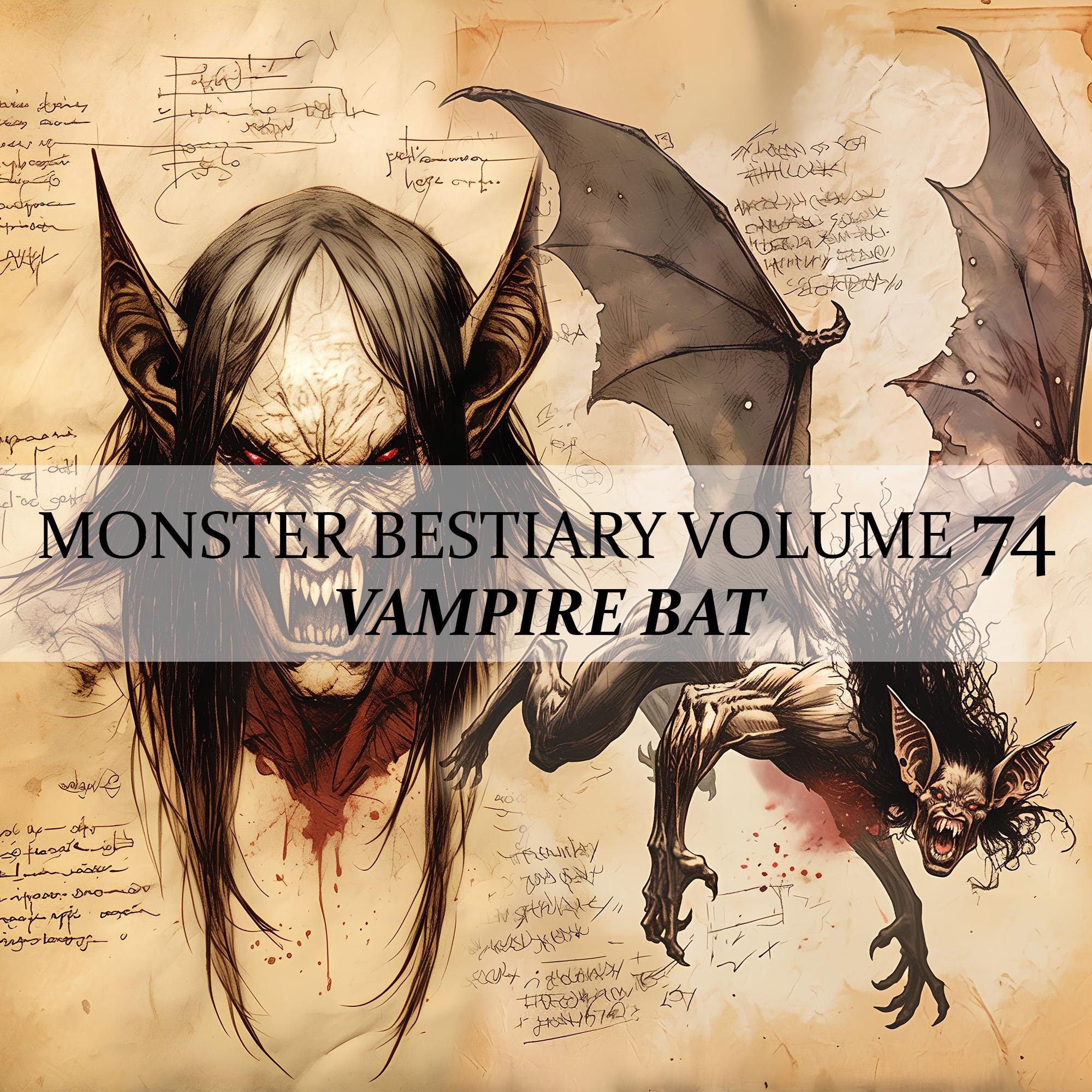 11 Page Monster Bestiary Chapter 74, Monster Encyclopedia Vol 74, 11 ...