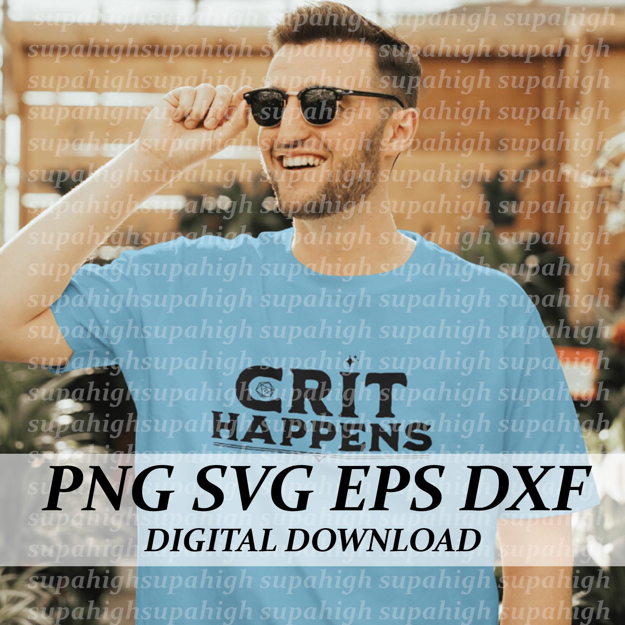 Crit Happens Png Svg Png Transparent Background, Transparent Design Dnd ...