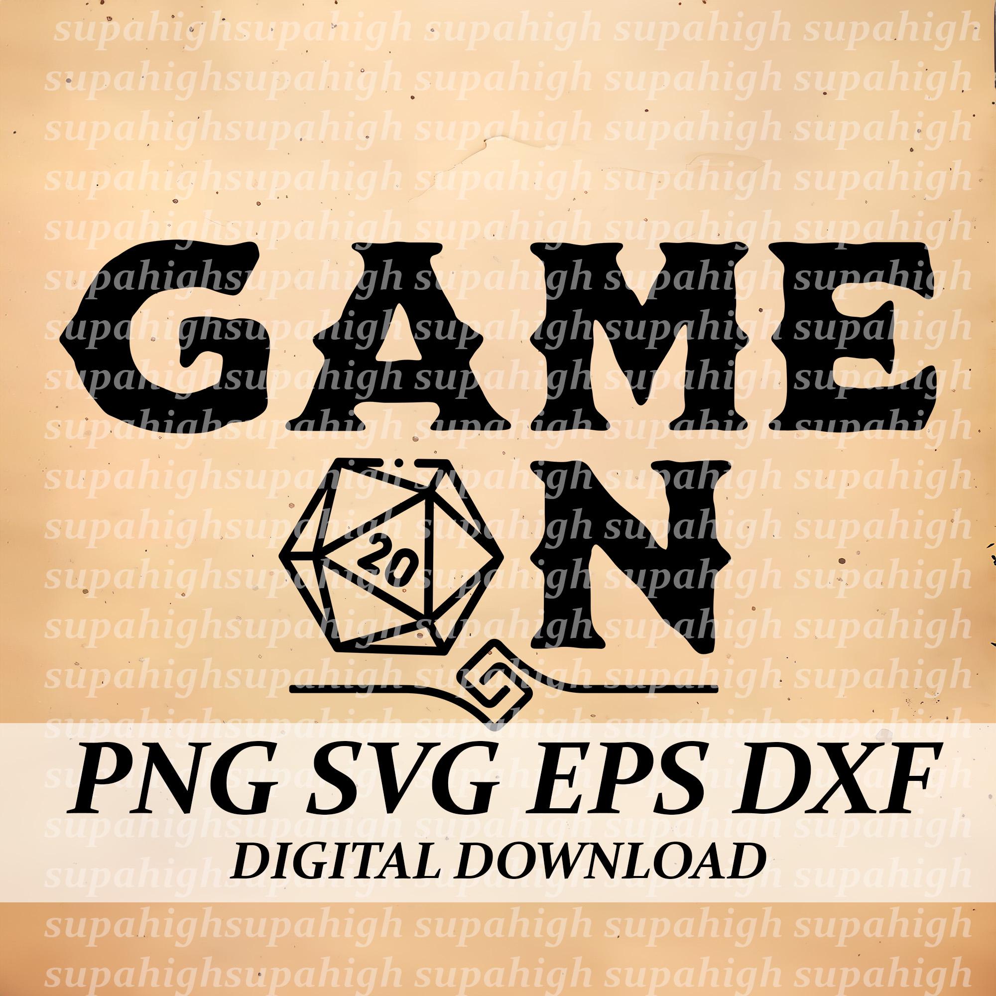 Game on Dnd Svg Png Transparent Background, Dnd Funny Logo Dnd Svg ...