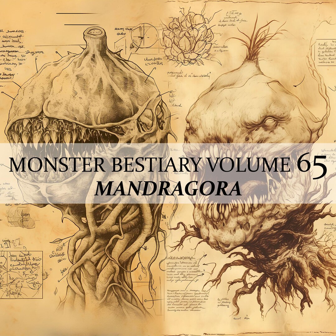 16 Page Monster Bestiary Chapter 65, Monster Encyclopedia Vol 65, 16 ...