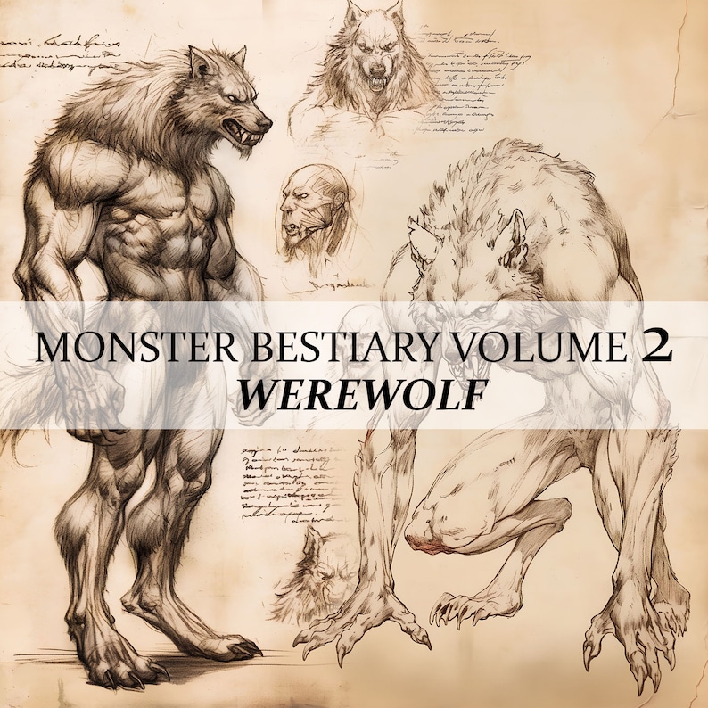 11 Page Monster Bestiary Chapter 2, Monster Encyclopedia Vol 2, 11 JPG ...