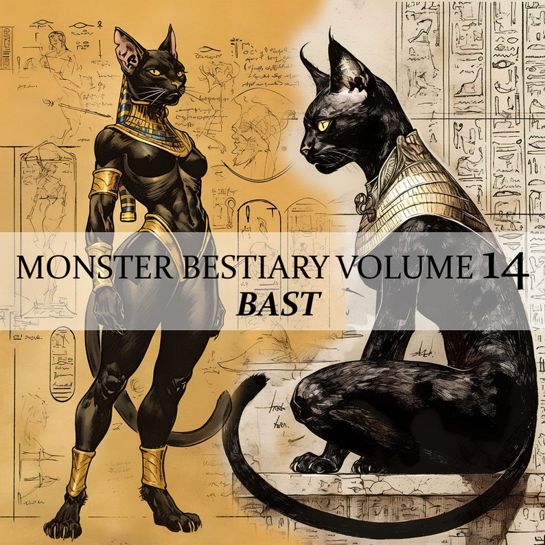 15 Page Monster Bestiary Chapter 14, Monster Encyclopedia Vol 14, 15 ...