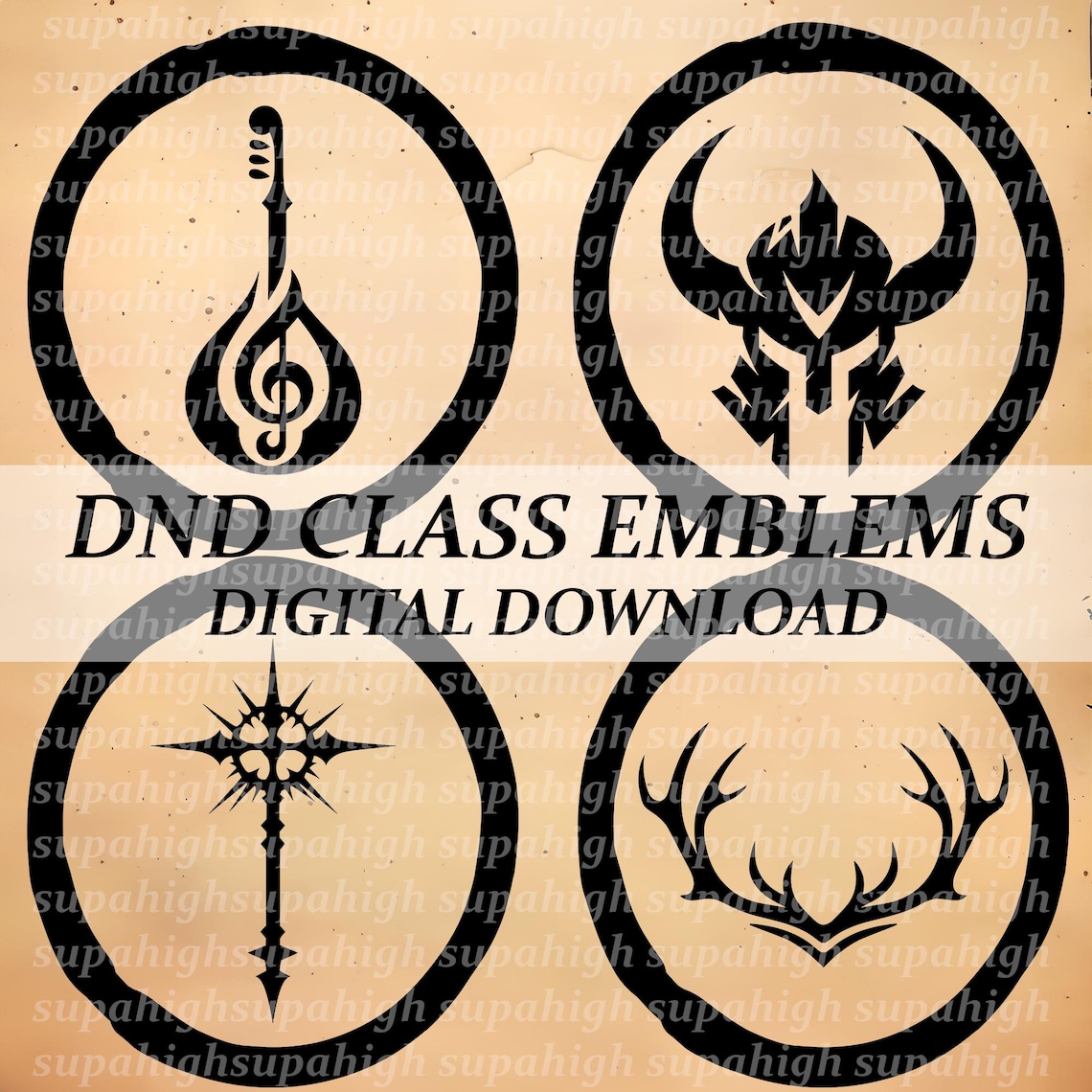 Dnd Class Emblems Png Svg Png Transparent Background, Dnd Class Symbol ...