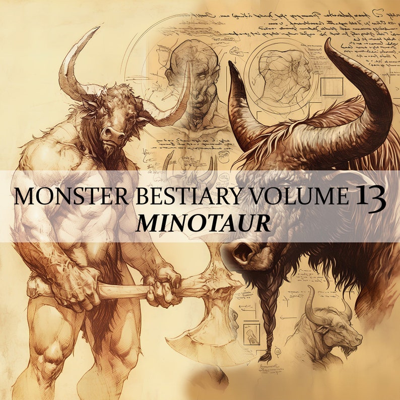 8 Page Monster Bestiary Chapter 13, Monster Encyclopedia Vol 13, 8 JPG ...