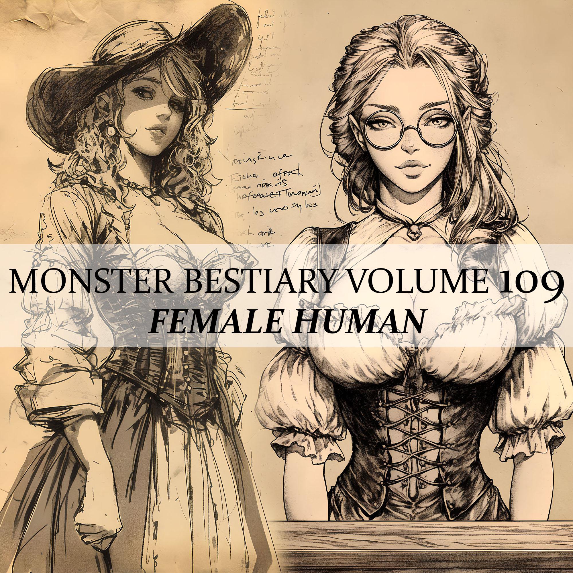 50 Page Monster Bestiary Chapter 109, Monster Encyclopedia Vol 109, 50 ...