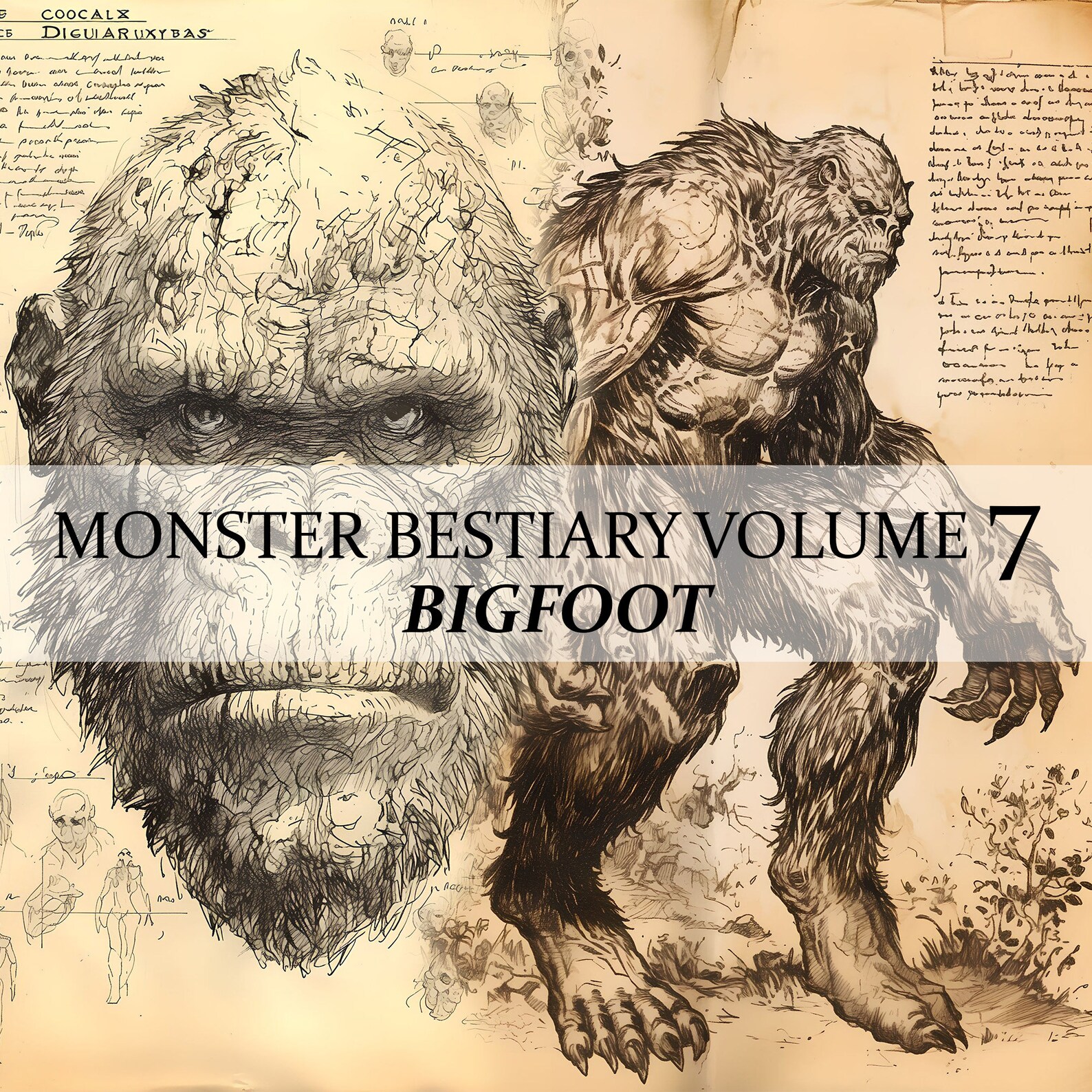 8 Page Monster Bestiary Chapter 7, Monster Encyclopedia Vol 7, 8 JPG ...