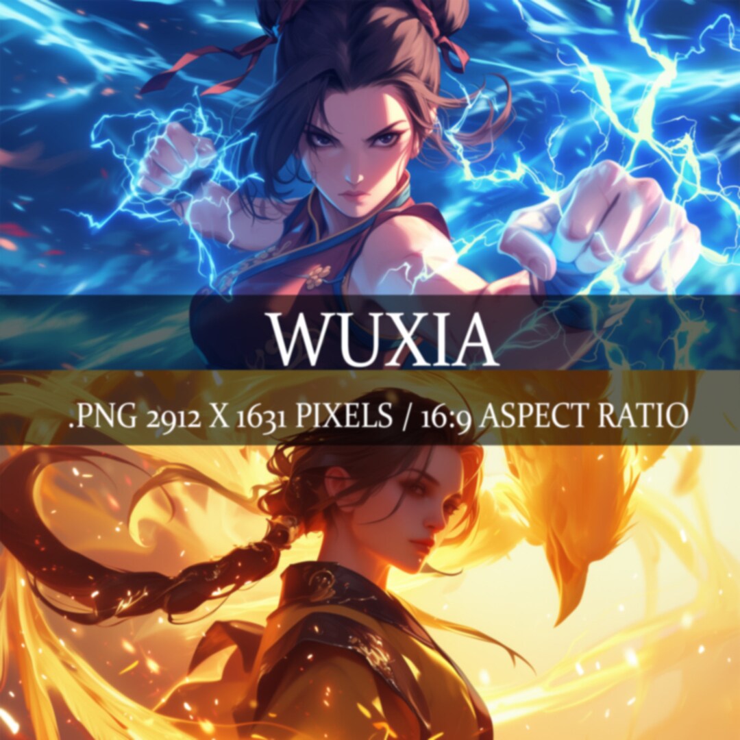 10 Wuxia Women Desktop Wallpaper, Murim Girl Landscape 16:9 Martial Art ...