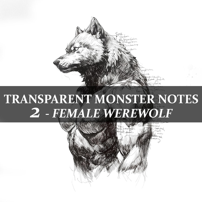 16 Page Transparent Background Monster Notes 2, Chapter 2 Female ...