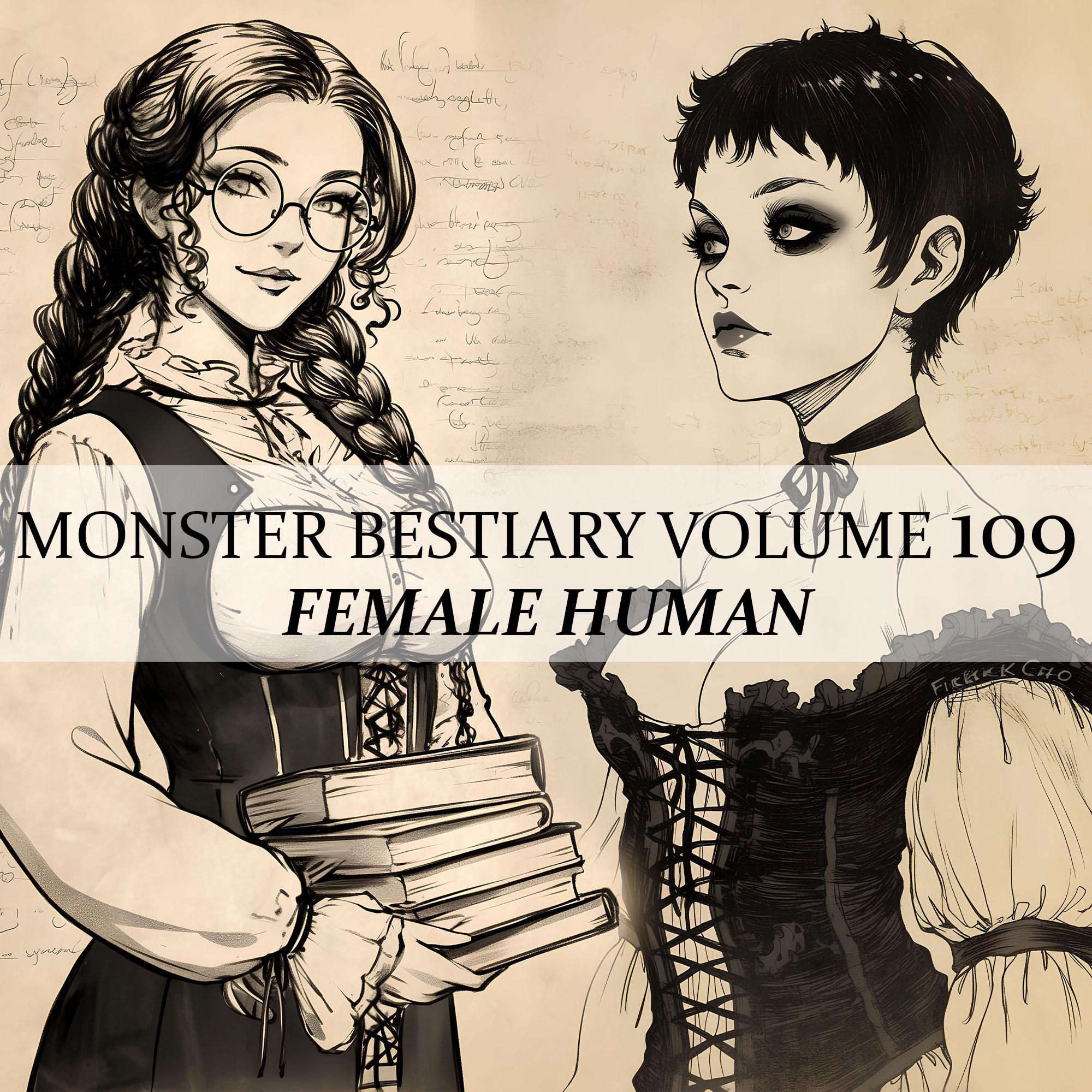 50 Page Monster Bestiary Chapter 109, Monster Encyclopedia Vol 109, 50 ...