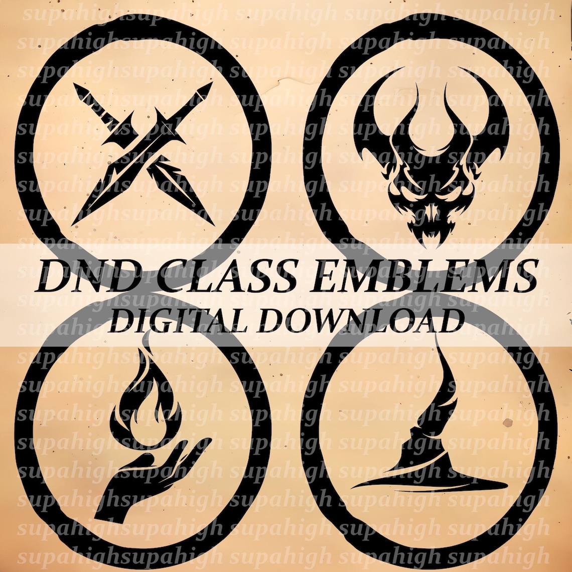 Dnd Class Emblems Png Svg Png Transparent Background, Dnd Class Symbol ...