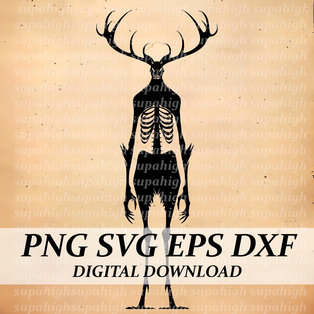 Wendigo Png Svg Png Transparent Background,dnd Svg, TTRPG Svg,rpg Svg ...