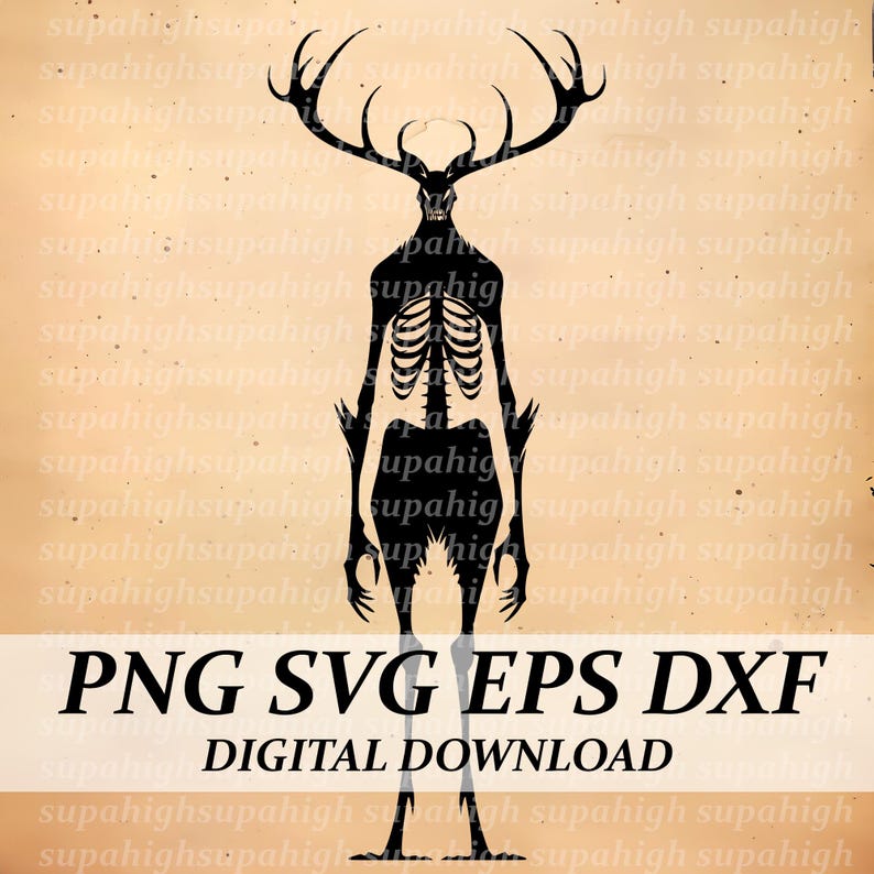 Wendigo Png Svg Png Transparent Background,dnd Svg, TTRPG Svg,rpg Svg ...