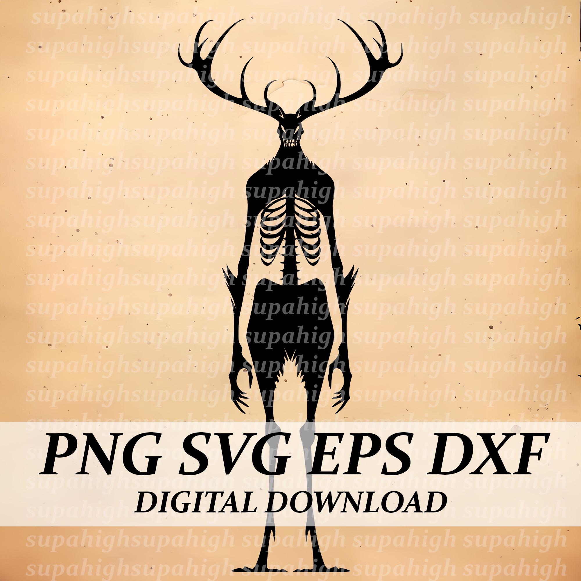 Wendigo Png Svg Png Transparent Background,dnd Svg, TTRPG Svg,rpg Svg ...