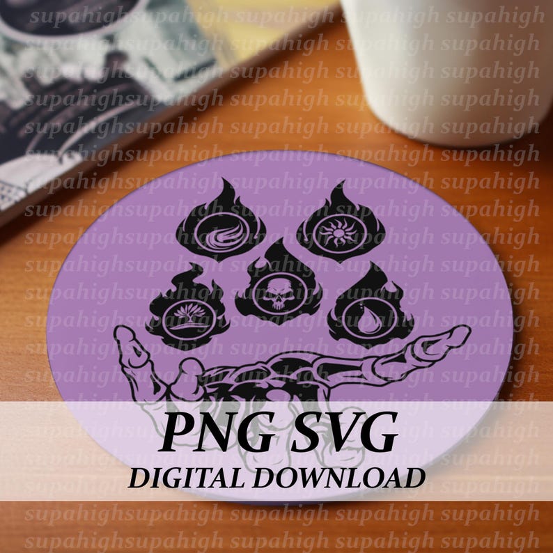 MTG Mana Symbols Svg Png Transparent Background, Mana Logo Mtg Svg ...
