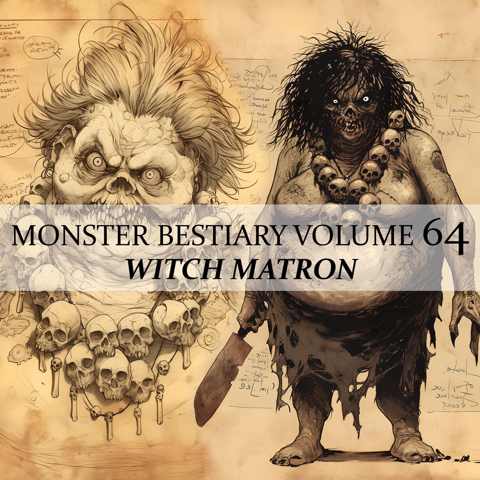 11 Page Monster Bestiary Chapter 64, Monster Encyclopedia Vol 64, 11 ...