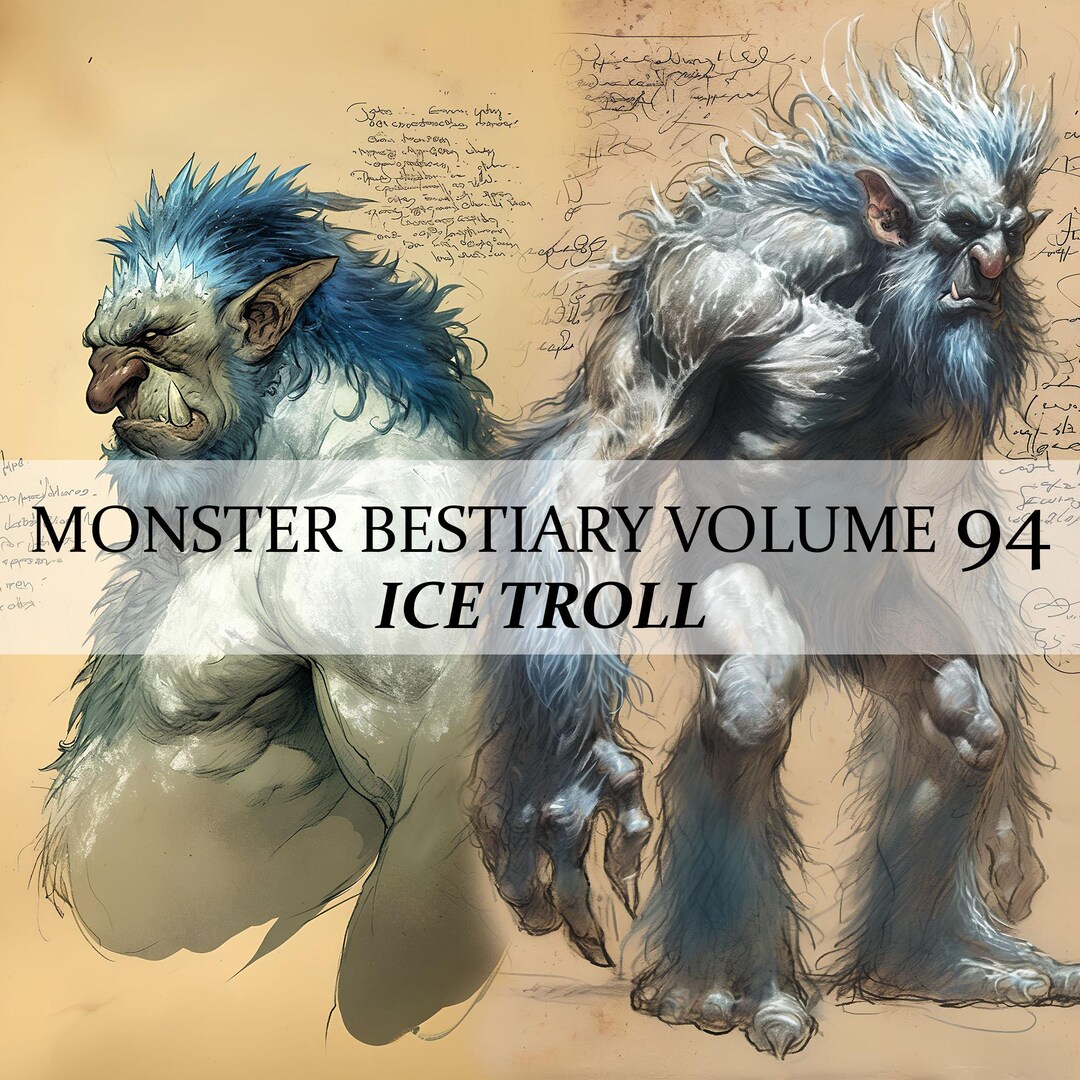 11 Page Monster Bestiary Chapter 94, Monster Encyclopedia Vol 94, 11 ...