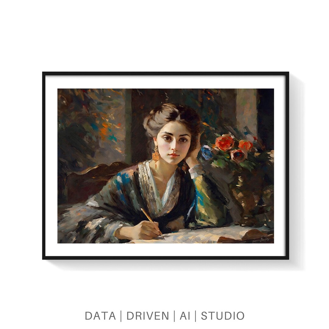 BEAUTIFUL Impressionist Painting A Romantic Daydream - Etsy