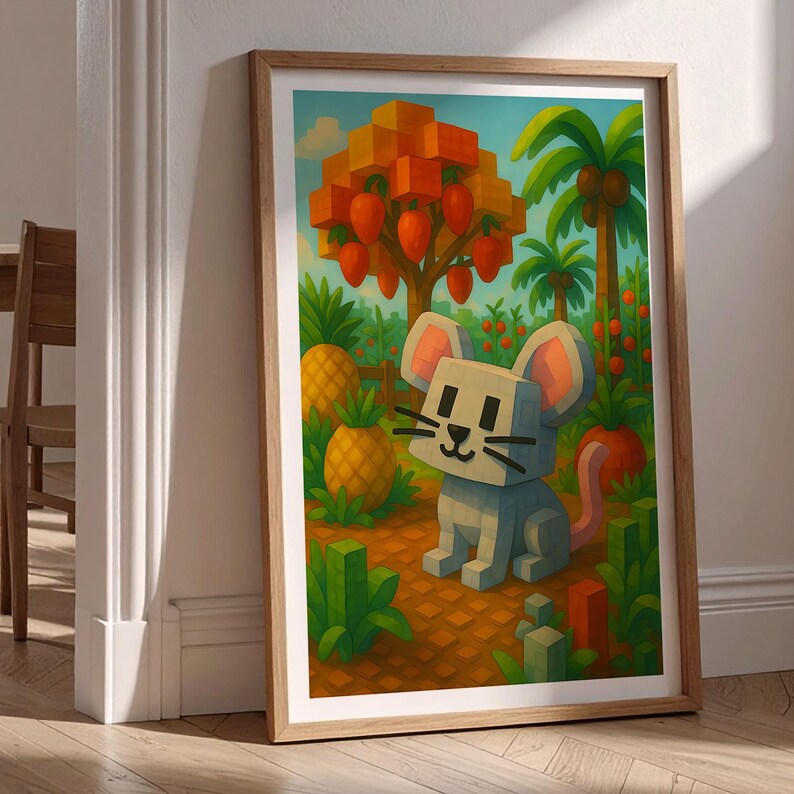 6 Roblox Grow A Garden Disco Pet Posters – Printable Disco Bee, Red Fox ...