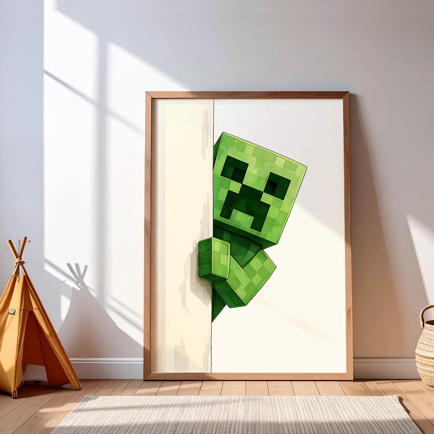 12 Peeking Minecraft Characters PNG – Minecraft Game Clipart ...