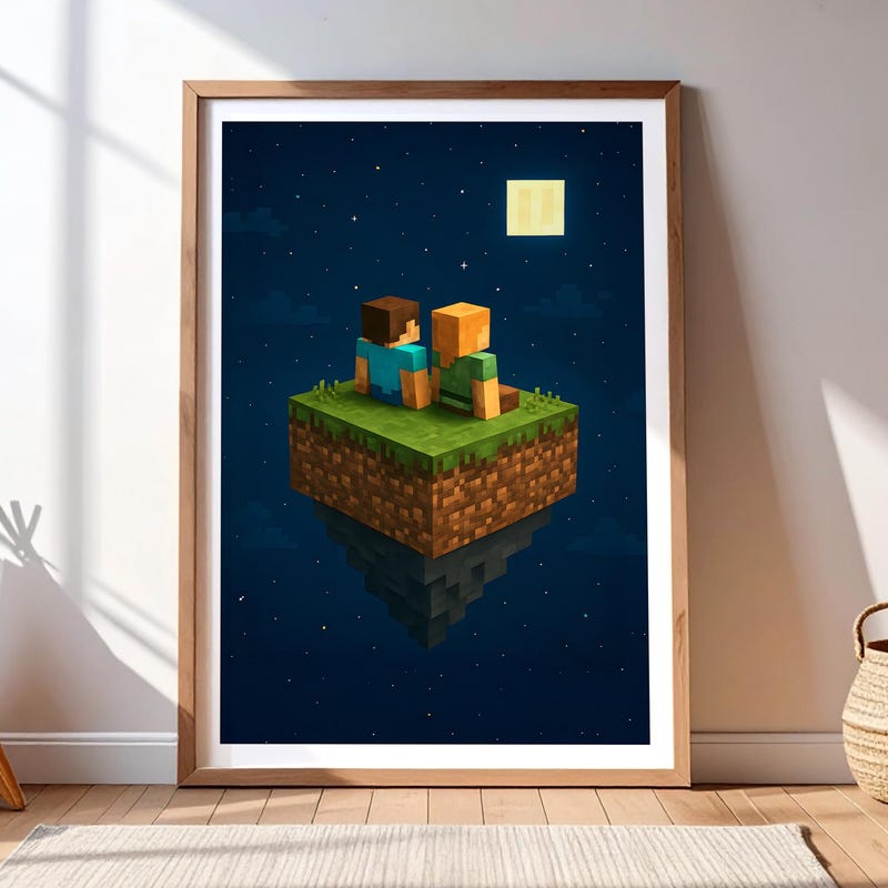 Mincraft Posters - Etsy