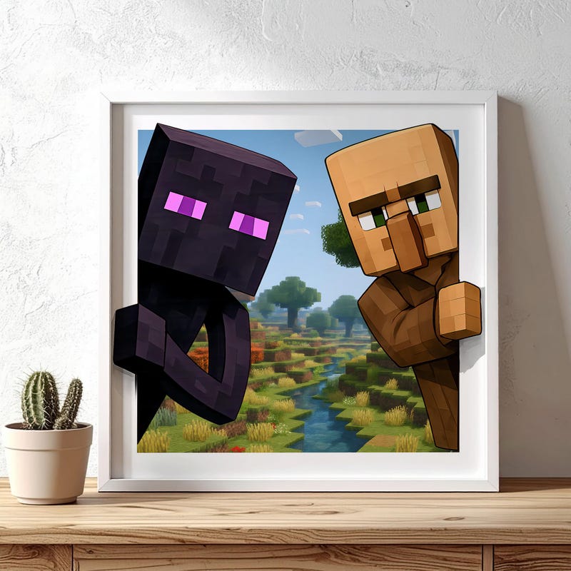 Mincraft Posters - Etsy