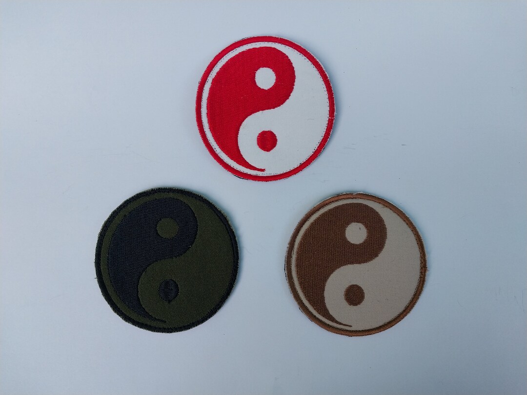 Touhou Project" Yin Yang" Patch, 8x8cm - Etsy