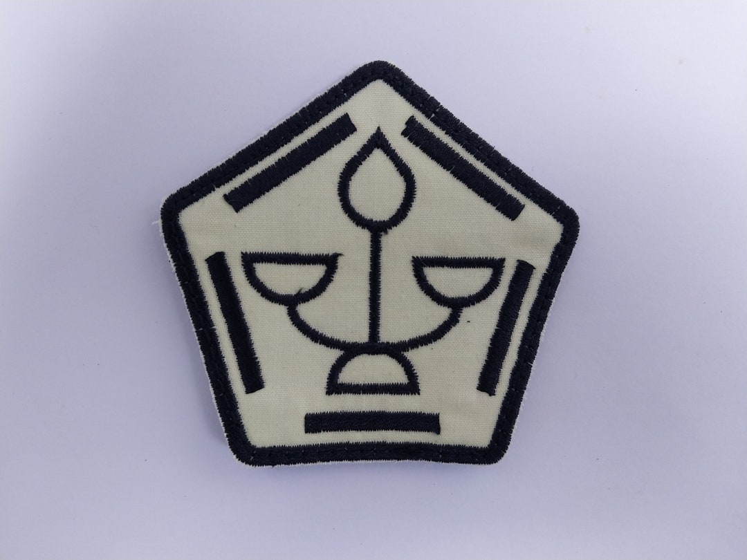 Touhou Project "eiki's Hat Emblem" Patch, 8x7.5cm - Etsy