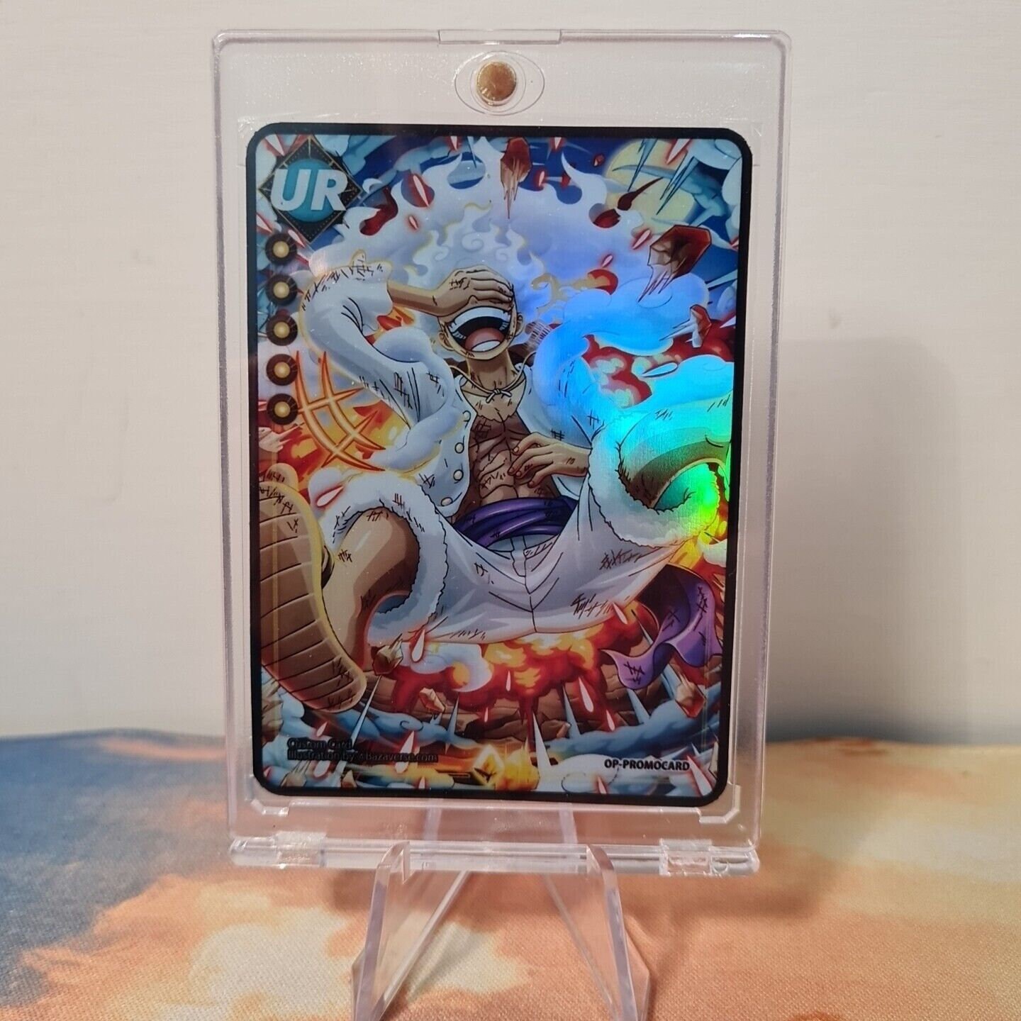 LUFFY GEAR 5 Holo Anime TCG Card - Artwork for Fans, Unique Collector's ...