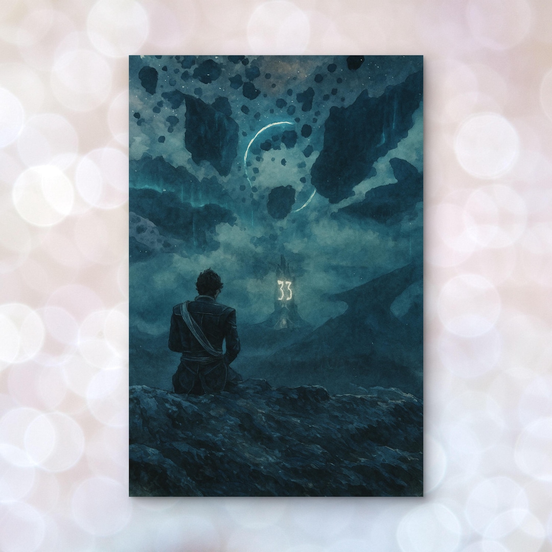 Clair Obscur Expedition 33 Watercolor A4 Poster Print - Custom Fan Made ...