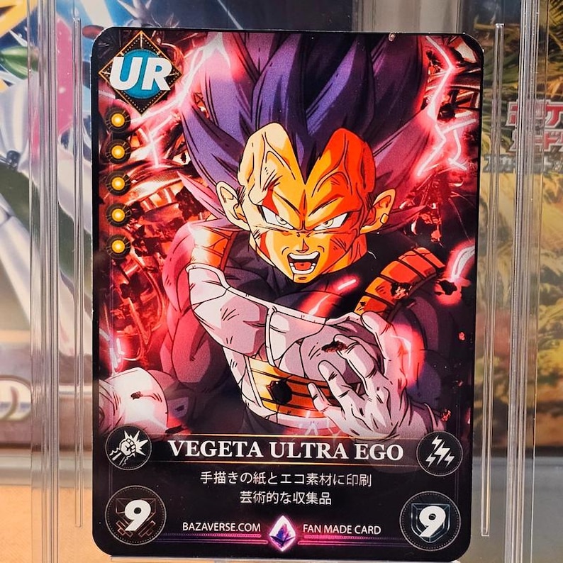 Grade 10 - Vegeta Ultra Ego Art Ultra Rare TCG Card Game - Psa Bgs ...