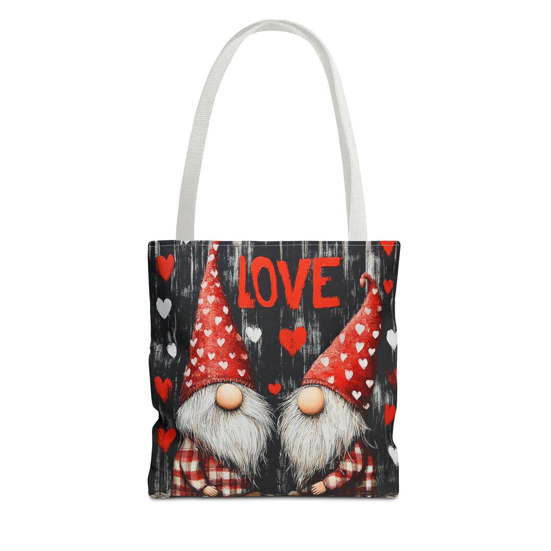 Gnome Valentine Tote Bag (AOP) - Etsy