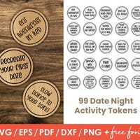 GEOCACHING SWAG TOKENS Svg Pdf Cut File Tradeable Coins Round Tftc ...