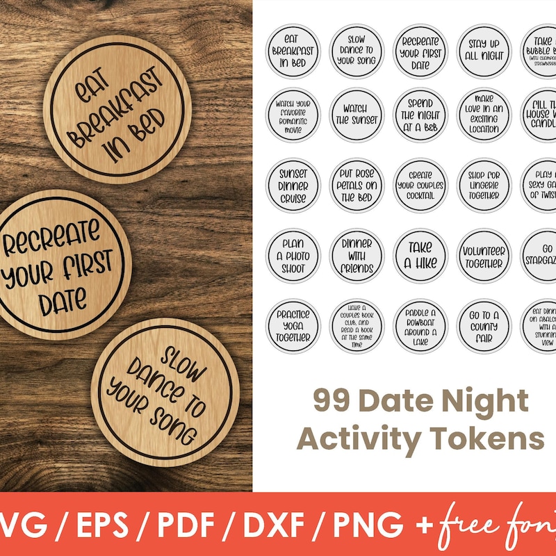 Diy Date Night Jars - Etsy