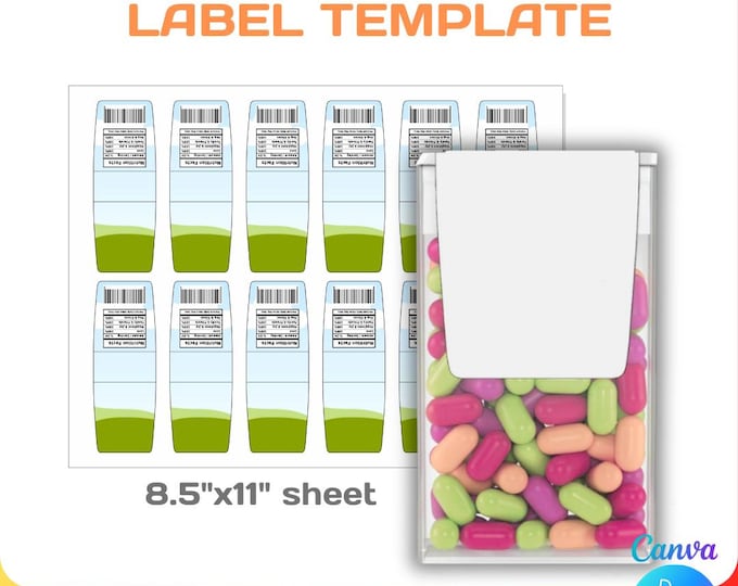 Mint to Be Tic Tac Wedding Favor Sticker for Bridal Shower or ...