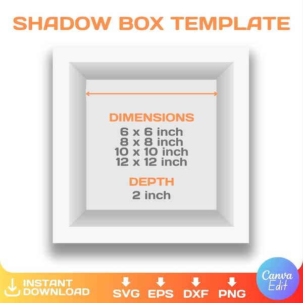 Shadow Box Frame - Etsy