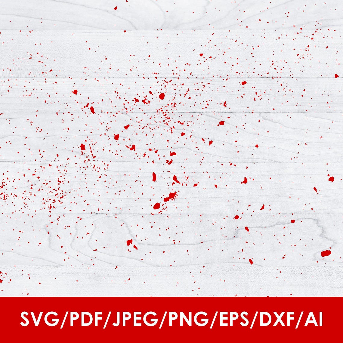 Blood Splatter Svg, Bundle, Blood Splash, Pdf, Png, Crime Svg, Paint ...