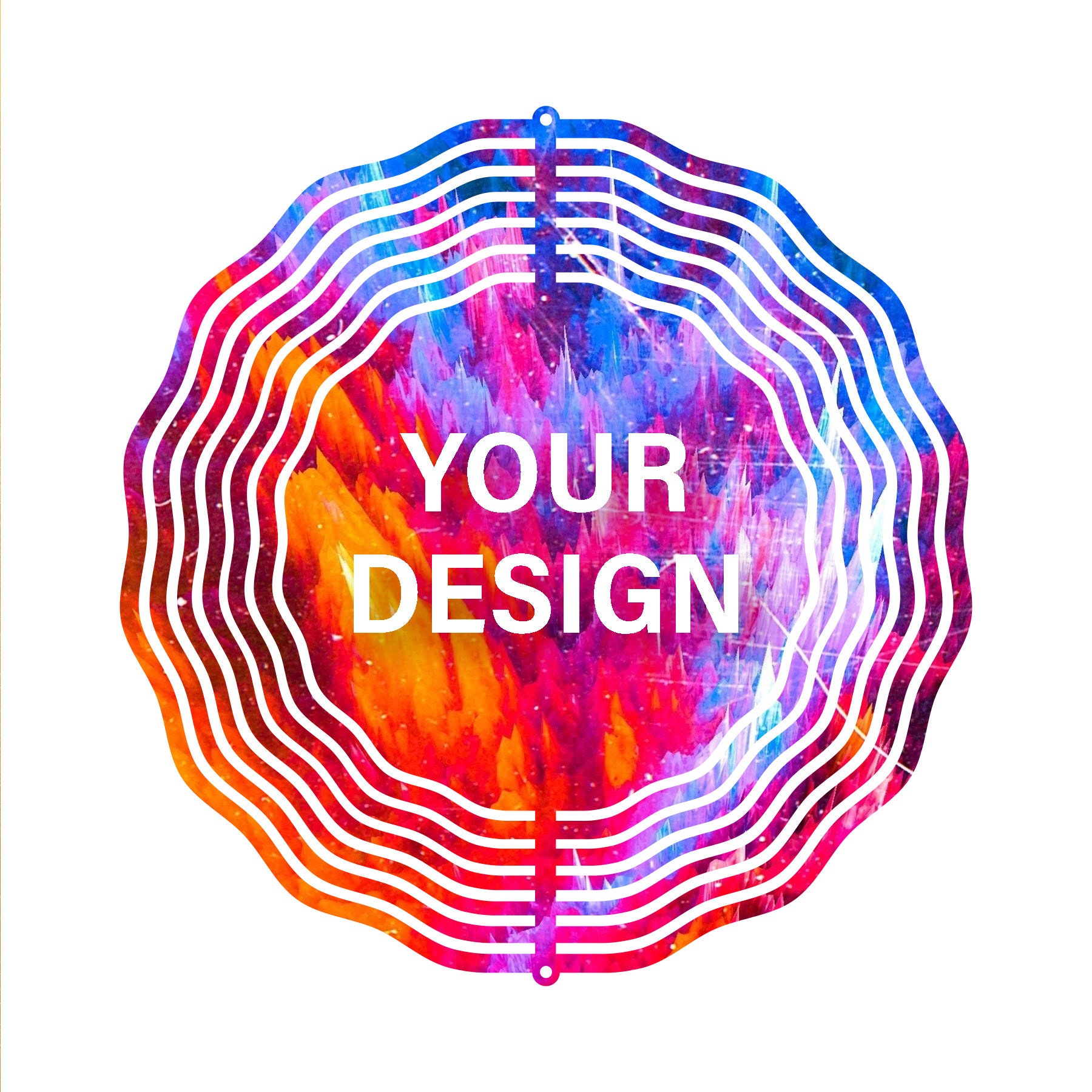 6 Inches Wind Spinner Frame Blank Template, Svg, Cricut, Png, Canva ...