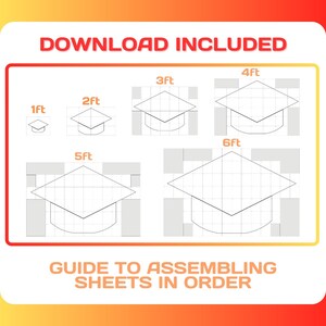 Graduation Cap Mosaic From Balloons, DIY, Grad Party Balloon Decor ...