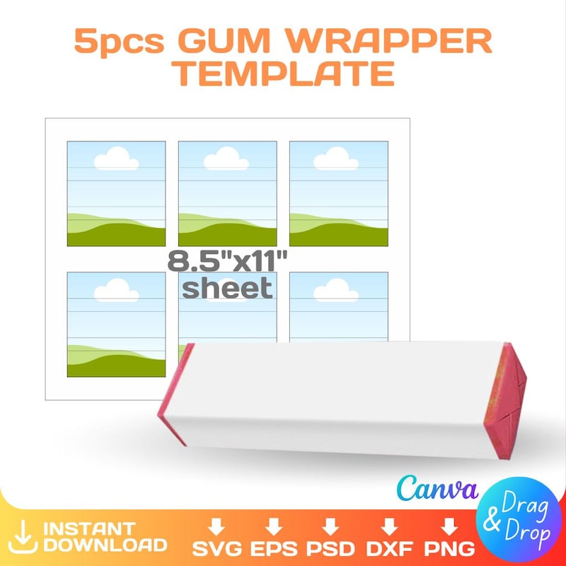 Gum Wrapper Paper - Etsy
